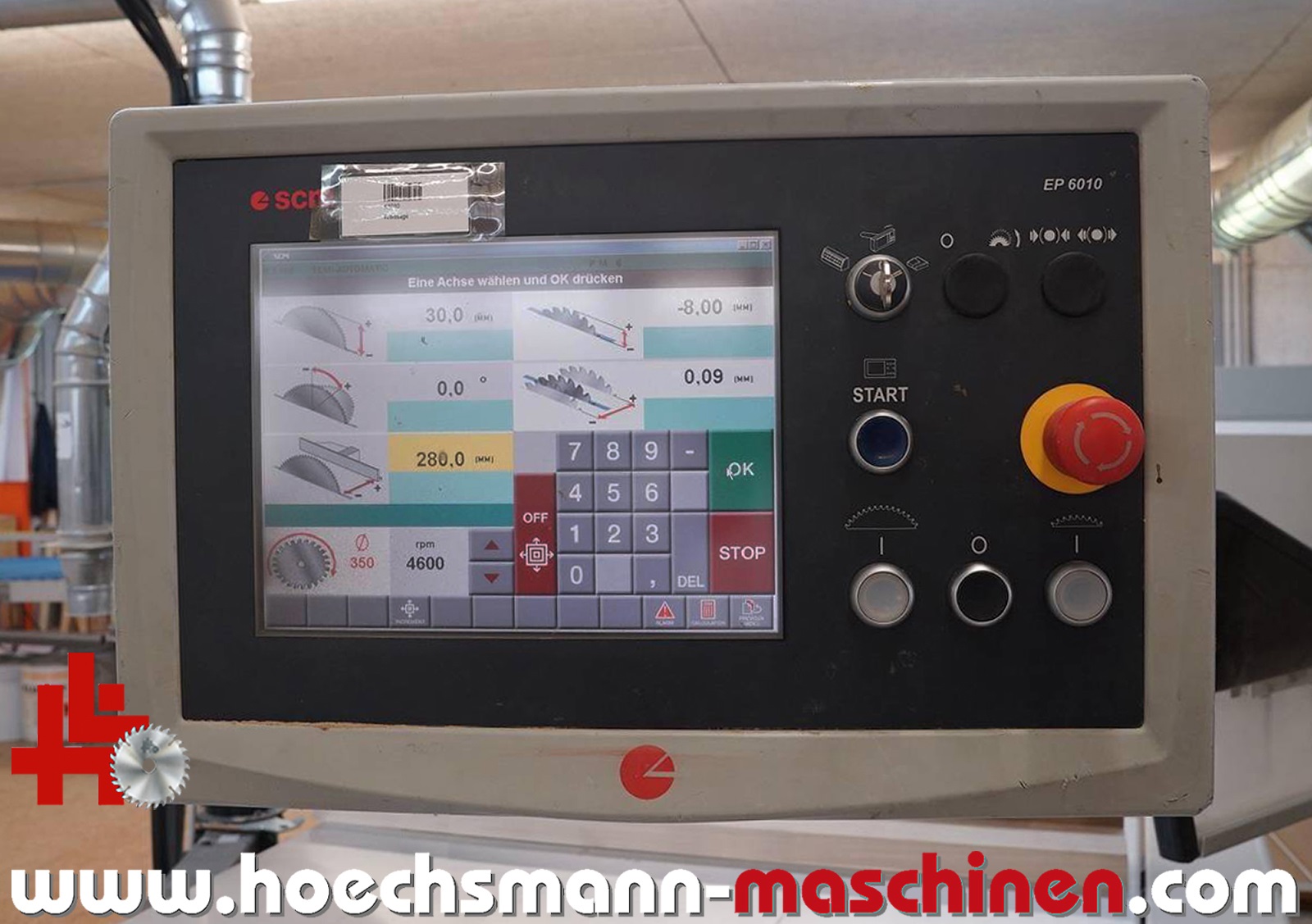 SCM Si 450e Vanguard Formatkreissäge hoechsmann holzbearbeitungsmaschinen